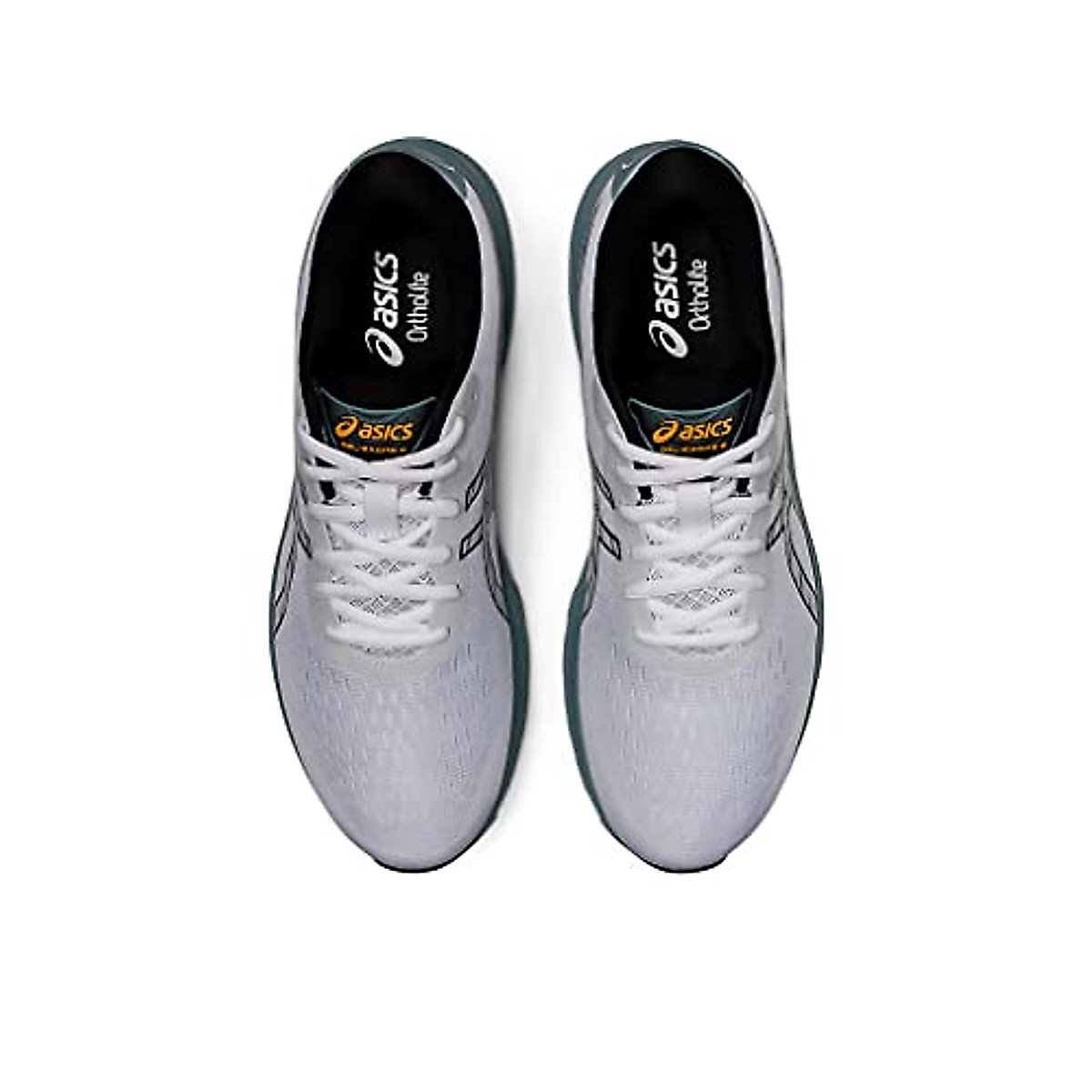 ASICS Men's Gel-Excite 9 Running Shoes, 13, White/Black/Light Blue