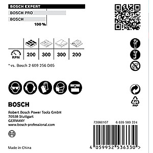 Bosch Professional 1x Expert Sanding Finger Fine AVZ 32 RT10 Multitool Sanding Plates (Width 32 mm, Accessories Multitool)