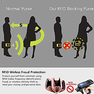 Borivilla Crossbody Cellphone Purse Shoulder Strap Travel Wallet Passport Credit Card Slot