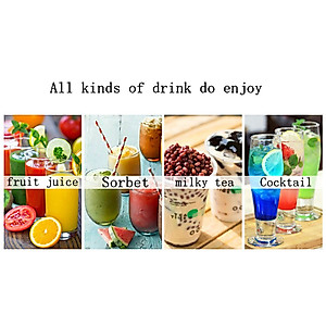 Reusable Stainless Steel Drinking Straws, 20 Pcs 4 Size - 6.3'' 7.1'' 8.5'' 10.5'', BPA Free Long Short Smoothie Drinking Curved Bent Straws with 2 Brushes and Carry Bag, Fit for 10/20/30 oz Tumblers