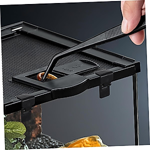 6pcs Cylinder Lock Turtle Terrarium Buckle Glass Pet Tank Latch Turtle Glass Tank Buckle Reptile Feeding Tank Buckle Reptile Tank Latch Plastic Turtle Tank Buckle Turtle Tank Latch