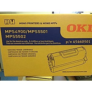 OKI Data MPS4900 MPS5501 MPS5502 Toner Cartridge P/N 45460501
