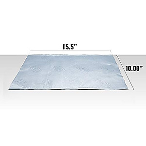 Kingsford Heavy Duty Aluminum Grill Bags, 4 Pack | Foil Packets for Grilling, Recyclable And Disposable Grilling Accessories | Foil Bag Measures 15.5" x 10" | Foil Grilling Bag, Grilling Bags