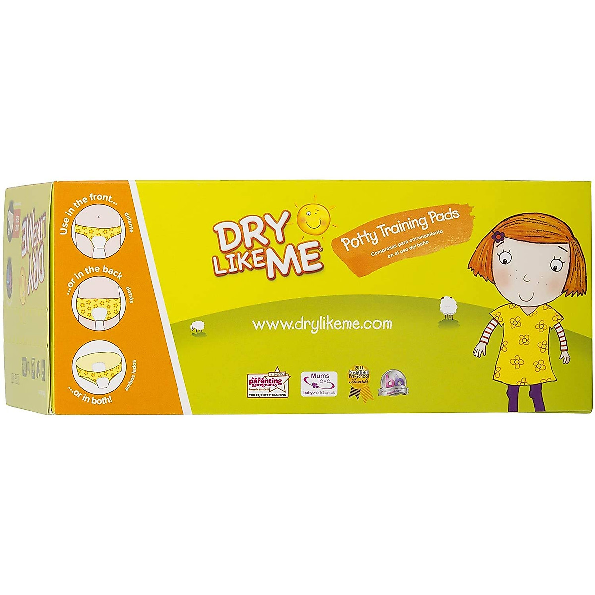 DRY LIKE ME Dry Like Me Potty Training Pads Regular 14ct, Regular, 18 Count