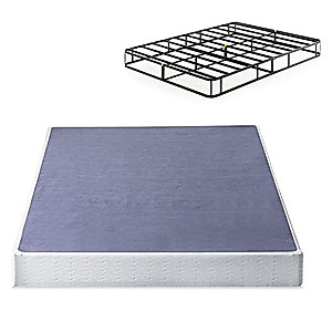 ZINUS 7 Inch Metal Smart Box Spring, Mattress Foundation, Strong Metal Frame, Easy Assembly, California King