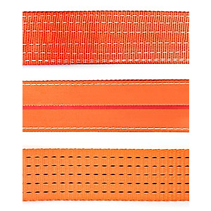 QWORK Vertical Drum Sling, 2-Pack, 30" Length, Supports up to 850 lbs, Barrel Lifting Web Sling with Ratchet Strap, for 55 Gallon Drums