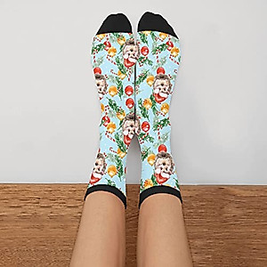 Lovely Christmas Hedgegog Socks Women & Men Breathable Novelty Moisture Control Running Crew Socks