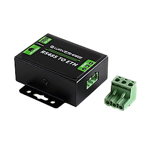 Waveshare RS485 to Ethernet Converter with High-Speed Low-Power High-Stability Up-gradable Easy to Communicate Between RS485 and RJ45 Port Ethernet