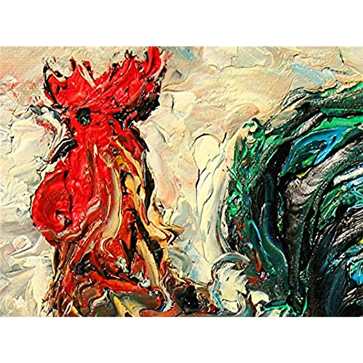 Awaken, Rooster Limited Edition, Signed and Numbered Print by Andre Dluhos