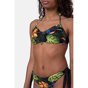 NEBBIA Earth Powered Bikini Top 556 (Small, Jungle Green)