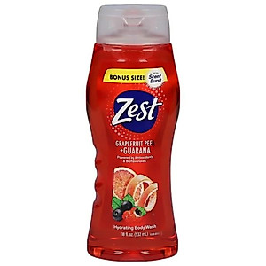 Zest GRAPEFRUIT PEEL BODY WASH 16.5OZ