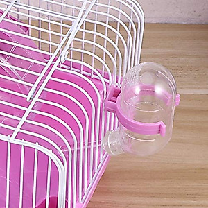 MJWDP Hamster Cage Travel Carry Rat Cage Small Pets Supplies Hamster Toy Accessories