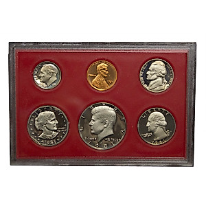 1980 S -1989 US Mint Set Clad Proof Set Run 52 coins