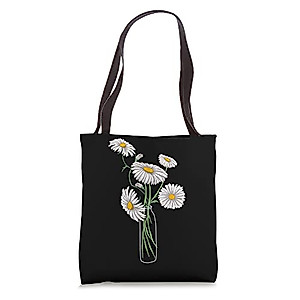 Daisies Chamomile Marguerites Bouquet Retro Daisy Flowers Tote Bag