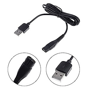 5V USB Charging Cable for Philips Shaver A00390 One Blade QP2520 QG3340 Charger Cord Adapter Electric Shaver USB Plug Charging RQ310 RQ311 RQ312 RQ320 RQ330 RQ350