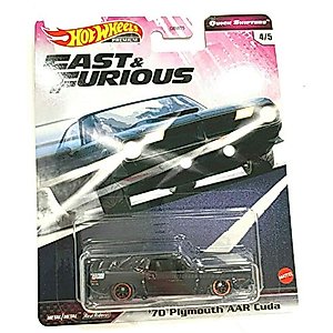 DieCast Hotwheels 2020 Premium Fast & Furious Quick Shifters 4/5 '70 Plymouth AAR Cuda