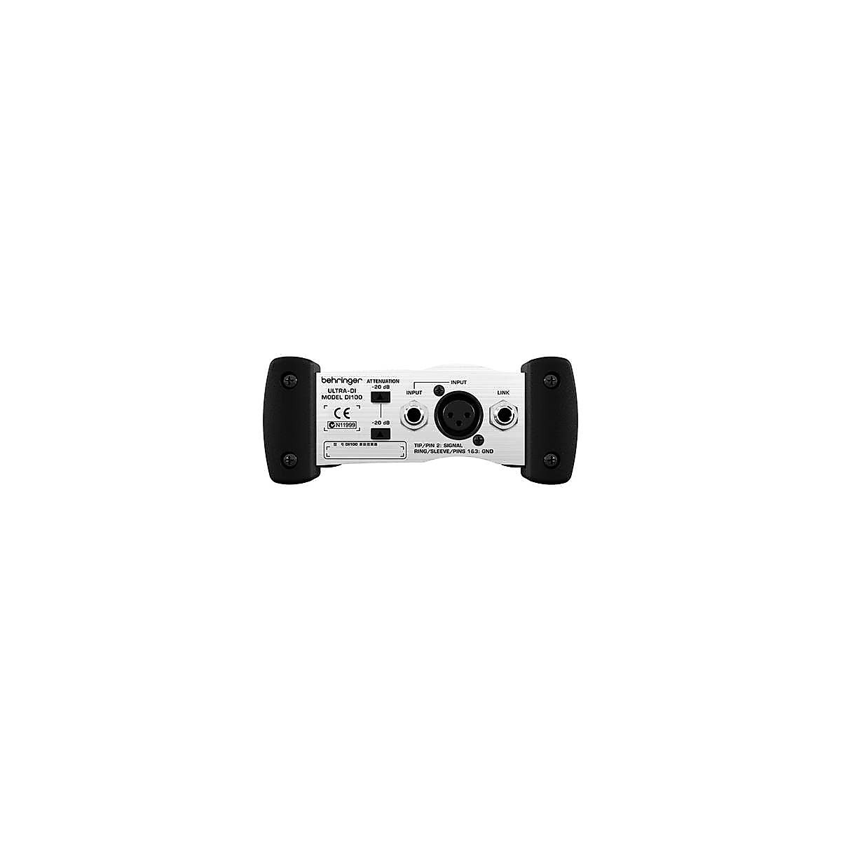 Behringer Ultra-DI DI100 1-channel Active Microphone/Instrument Direct Box