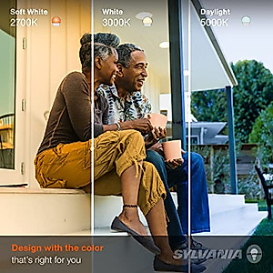 Sylvania LED BR30 Light Bulb, 65W = 8W, 3 CCT Select (2700K / 3000K / 5000K), 13 Year, Dimmable, 650 Lumens, Energy Star - 1 Pack (41382)