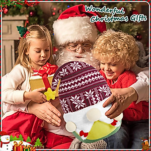 WEWILL Christmas Gnome Soft Plush Pillow 12 Inches Xmas Gnome Stuffed Animal for Toddler Kids Boys Girls Toddler (Green)