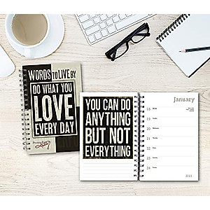 2021 Words to Live By 16-Month Weekly Planner
