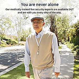 Arlo Safe Family Bundle - 1-Year Safe Family Plan & 2 Safe Button Accessories - Safety Keychain for Women, Elderly Assistance Products, College Essentials, Tracking Device for Kids, Personal Safety