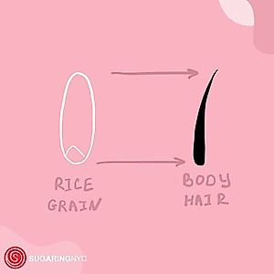 Sugaring Wax MEDIUM Grade for Brazilian, Legs, Arms Sugaring Bundle with Anti-Ingrown solution and plastic Sugaring Applicator