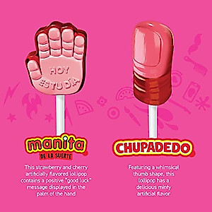 Vero Mix Banda Dulce Assorted Sweet Lollipops, Artificially Flavored, 1 Pound 4.31 Ounces, 40 Count Bag