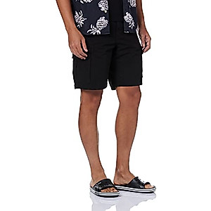 Crocs Men's and Women's Bayaband Slide | Casual Beach Sandal | Shower Shoe, Black/White, 9 US Women / 7 US Men