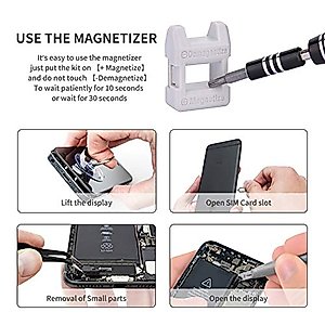 Precision Screwdriver Set, SHOWPIN 122 in 1 Computer Screwdriver Kit, Laptop Screwdriver Sets with 101 Magnetic Drill Bits, Electronics Tool Kit Compatible for Computer, Tablet, PC, iPhone, PS4 Repair