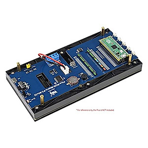 Waveshare RGB Full-Color Multi-Features Digital Clock for Raspberry Pi Pico 64×32 RGB Matrix Accurate RTC