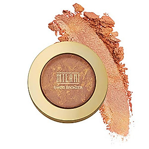 Milani Baked Blush and Bronzer Duo- Luminoso Blush and Glow Bronzer Combo