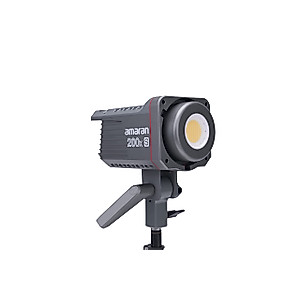 Aputure Amaran 200X S 200w COB LED Video Light with Ginisfoto Cloth Bi Color 2700-6500K, Upgraded TLCI 98+ CRI 95+ SSI 89+, 9 Lighting Effects, APP Control for Portrait, Studio, Interview and Filming
