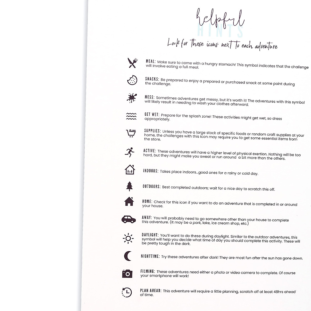 The Adventure Challenge Family Edition - 50 Scratch-Off Adventures and Family Games for Kids and Adults, Adventure Challenge Scratch Off Book, Family Adventure Book