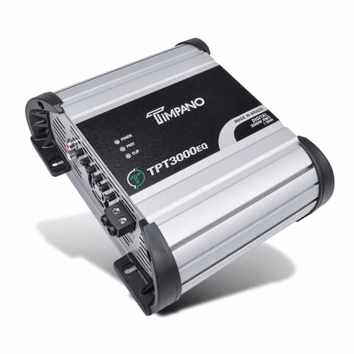 Timpano TPT-3000EQ 1 Ohm Compact Amplifier 3000 Watts, 1 Channel, Full Range Amp Class D for The Installation of Subwoofers, Woofers, Drivers and Tweeters on Pro Audio Sytems