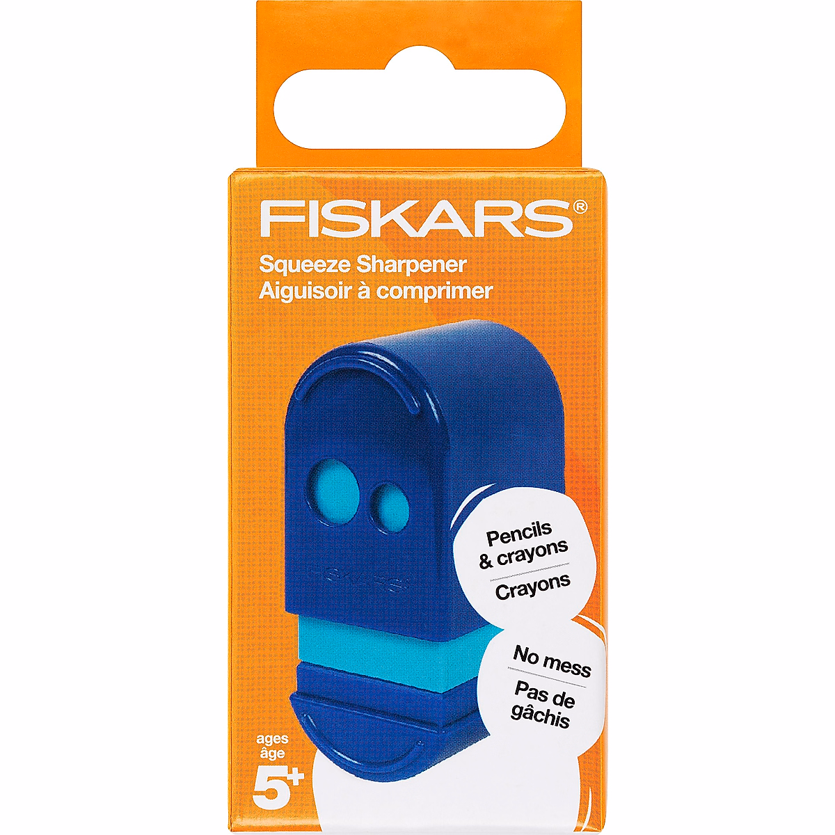 Fiskars Squeeze Sharpener, Assorted Colors