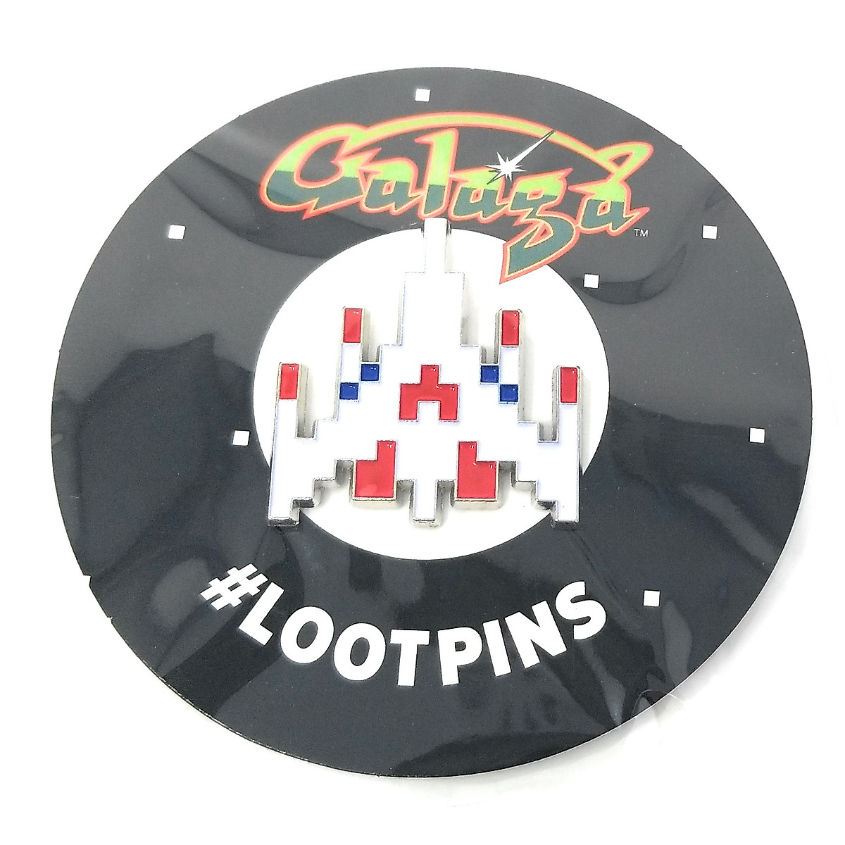 Galaga Enamel Pin - Vintage Arcade - Loot Crate Exclusive