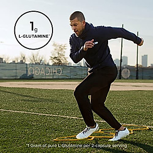 Optimum Nutrition L-Glutamine Muscle Recovery Capsules, 1000mg, 240 Count (Package May Vary)