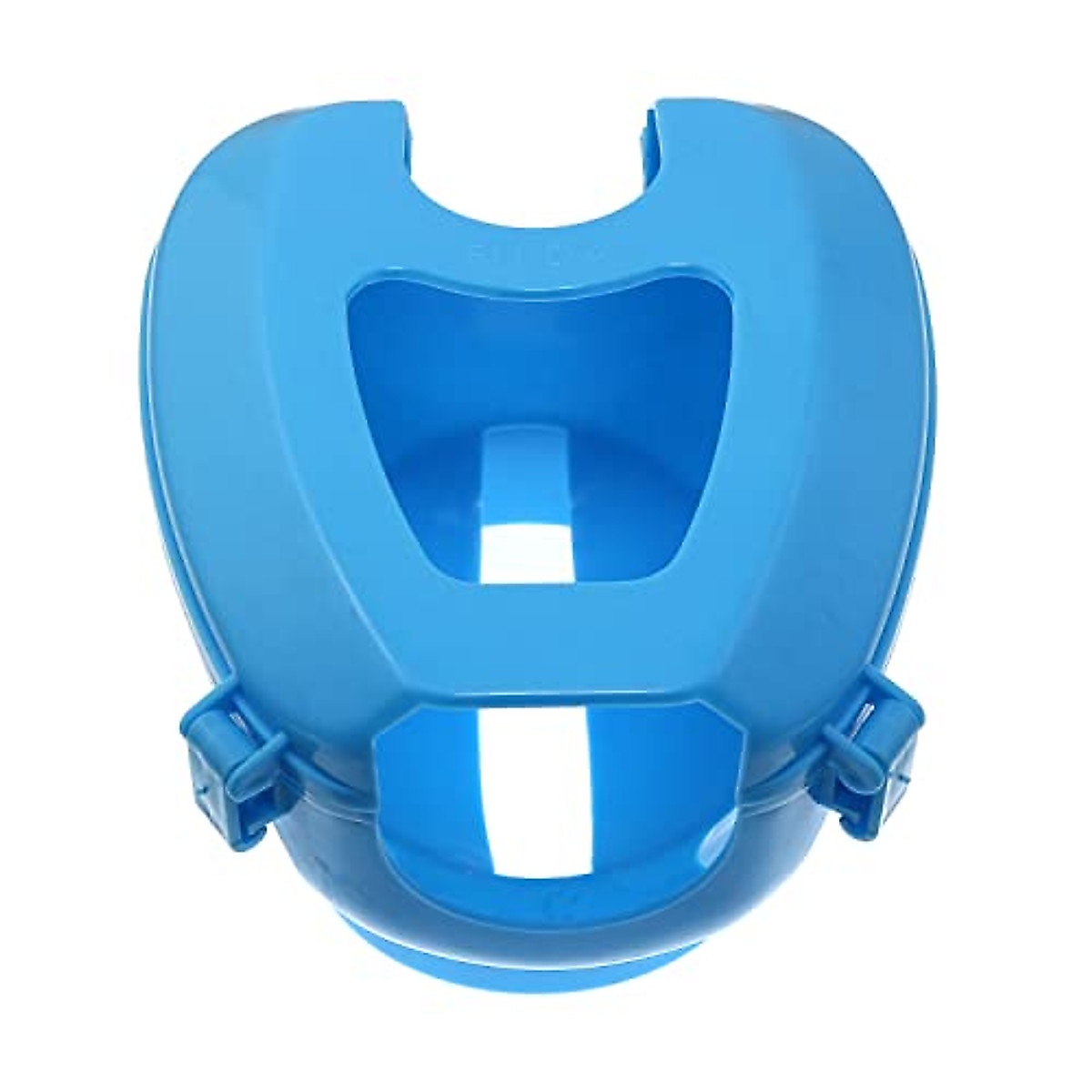 Maxmoral Pigeon Holder Bird Fixed Frame Rack Plastic Pigeons Holder Feeding Syringe for Young Birds Pigeon Parrot Chick for Injection Feeding Fixed Mount Bird Supplies, Blue