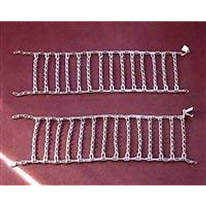 Tire Chains for Gravely Tractors/Snow Blower with 480/400X8 Wheels (Qty 2) 11344