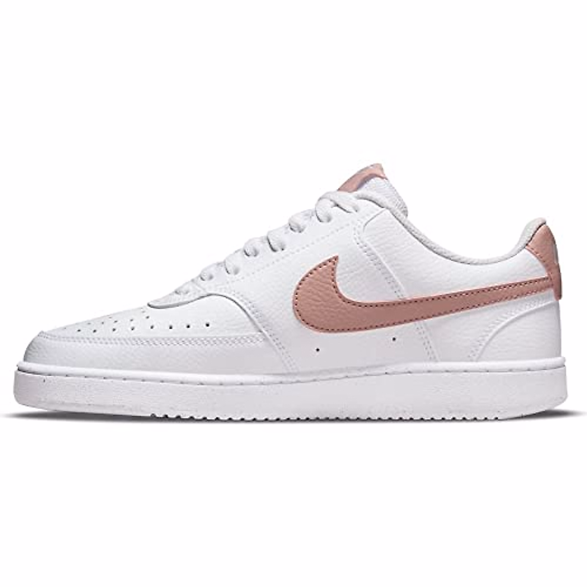 Nike Women's Low-Top Sneakers, White Pink Oxford, 9