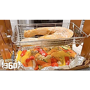 ROTO-Q 360 Family Bundle (COPPER) | The Ultimate Rotisserie Solution for Healthier Cooking | Portable, Versatile, and Energy-Efficient | Perfect for Convection Ovens, Air Fryers, BBQs, and Fire Pits | Self-Rotating Spit Roaster for Mouth-Watering Rotisser