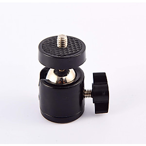 ZUOS 4.5" Car Camera Mounting Kit Pump Vacuum Suction Cup Mount, Professional Camcorder Vehicle Holder w/ 360° Panorama Ball Head and 180°, DSLR Camera Video Stabilizer Car Sucker Cup Holder (4.5")