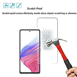 Ailun Screen Protector for Galaxy A53/Galaxy A52 4G 5G/Galaxy A51/Galaxy A51 5G/Galaxy A51 5G UW,[3 Pack],Tempered Glass,Ultra Clear,Anti-Scratch,Case Friendly