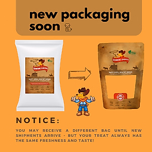 Cowdog Chews Natural Large Collagen Springs Dog Treats 5-7" (5 Pack)- Long-Lasting Alternative to Rawhide & Bully Sticks,Great for Teething and Aggressive chewers.