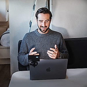 Lume Cube Video Conference Lighting Kit | Live Streaming, Video Conferencing, Remote Working | Lighting Accessory for Laptop, Adjustable Brightness and Color Temperature, Computer Mount Included