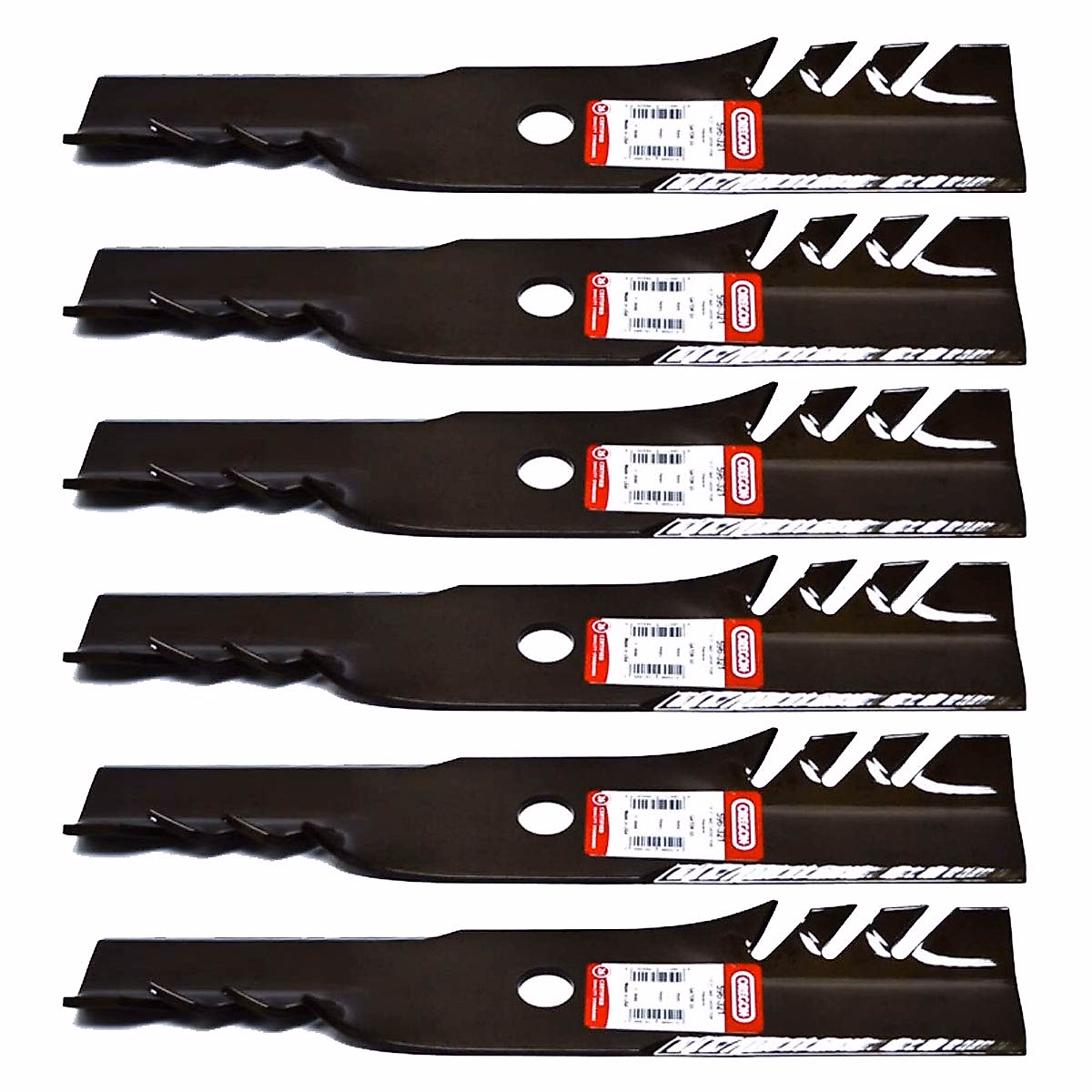 Oregon 6PK 596-321 G5 Gator Mulching Blades Replacement for Exmark Toro 103-6401 103-6381 103-6391 103-6396 103-6460 103-8251