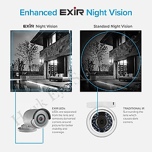 4K PoE Security IP Camera - Compatible with Hikvision DS-2CD2085FWD-I UltraHD 8MP Bullet IR Night Vision Weatherproof 2.8mm Lens, English Version, Firmware Upgradable