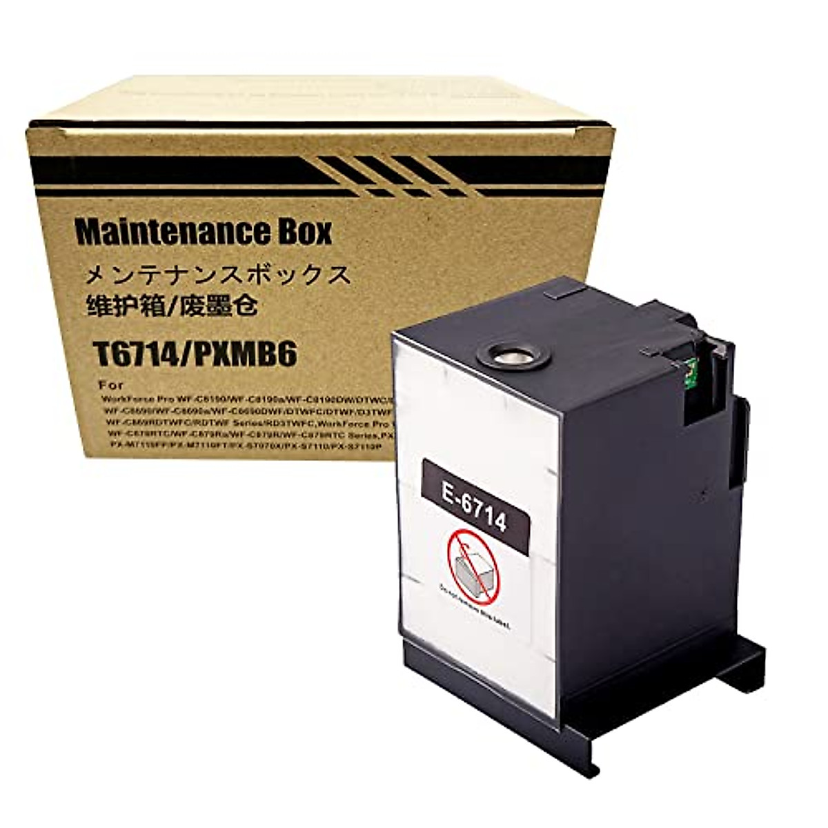 COCADEEX Remanufactured Ink Maintenance Box Replacement for T6714,Work with WF-C8190 WF-C8690 WF-C869Ra WF-C869 WF-C860 Series Printer