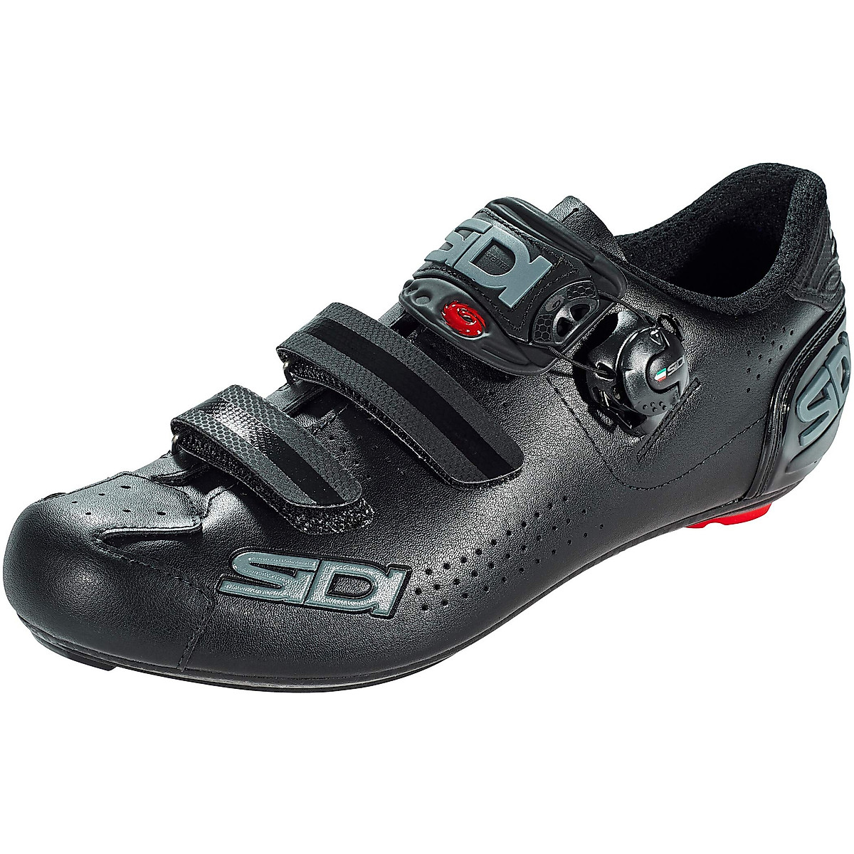 Sidi Alba 2 Road Cycling Shoes (12, Black/Black)