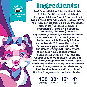 Solid Gold Mighty Mini Small Breed Dog Food - Dry Dog Food for Any Toy Breed - for Gut Health & Sensitive Stomach Support - Digestive Probiotics for Dogs - Grain & Gluten Free Recipe